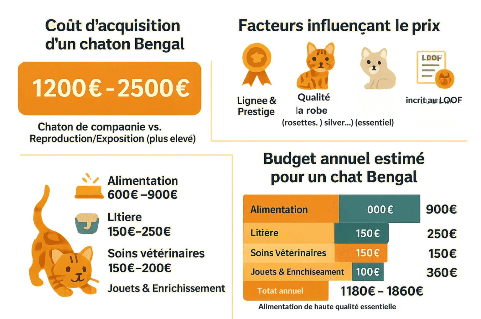 Chat Bengal : Prix, Caractère, Entretien, Guide Complet