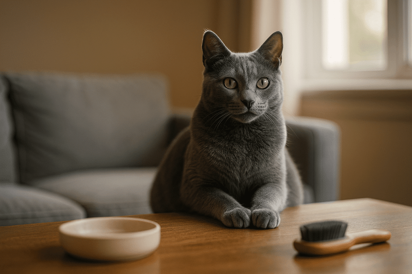 Chat Bleu Russe : Prix, Elevages, Assurance Et Soins