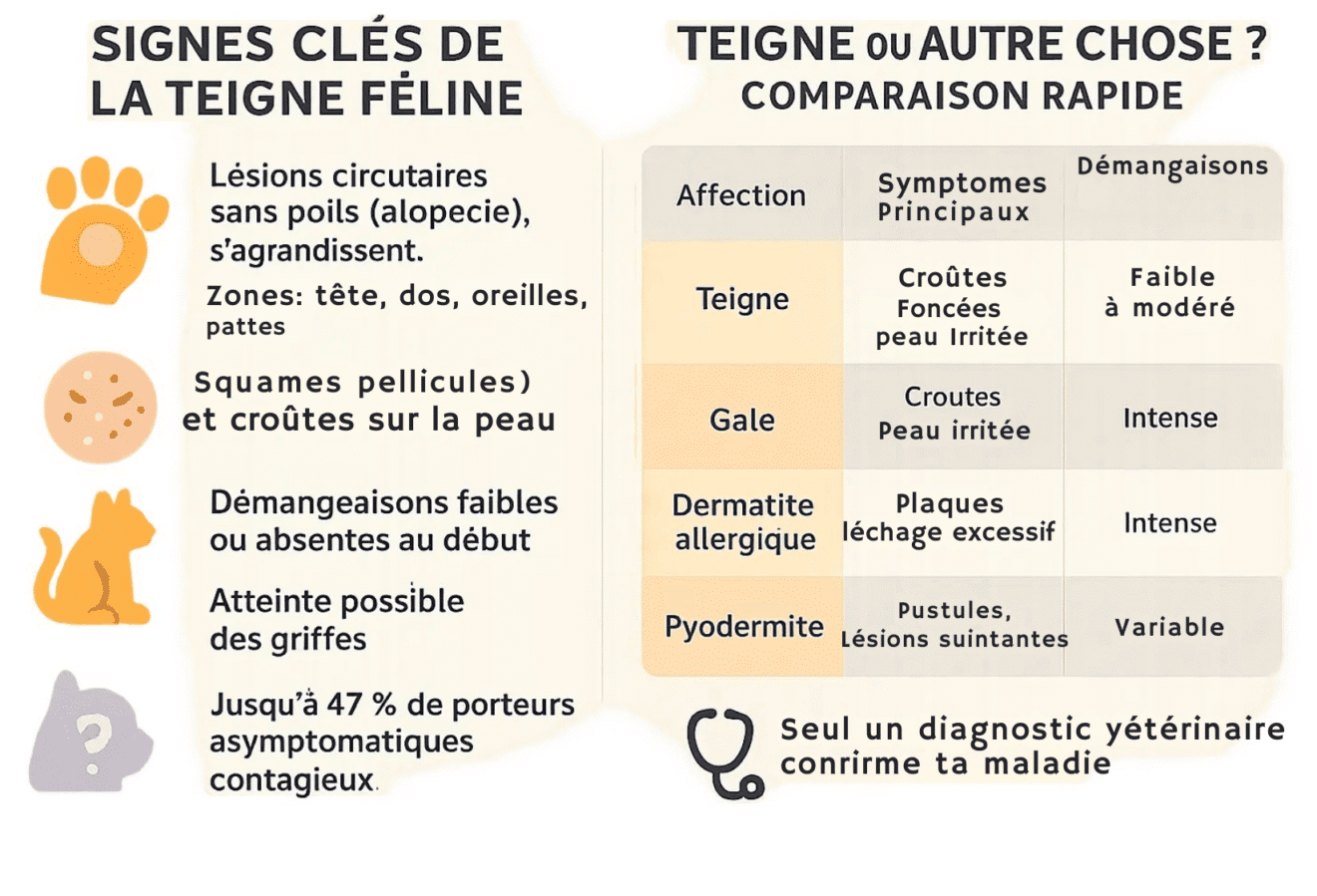 Teigne Du Chat : Symptômes, Contagion Et Traitements