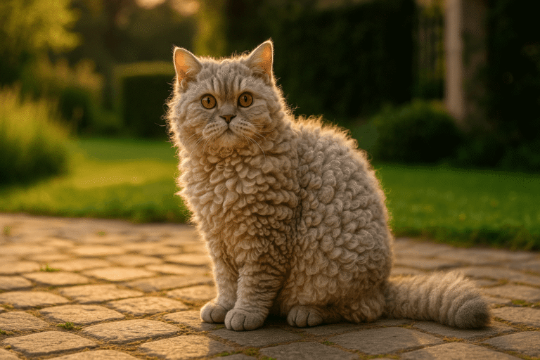 Chat Mouton : Prix, Santé Et Caractère Du Selkirk Rex