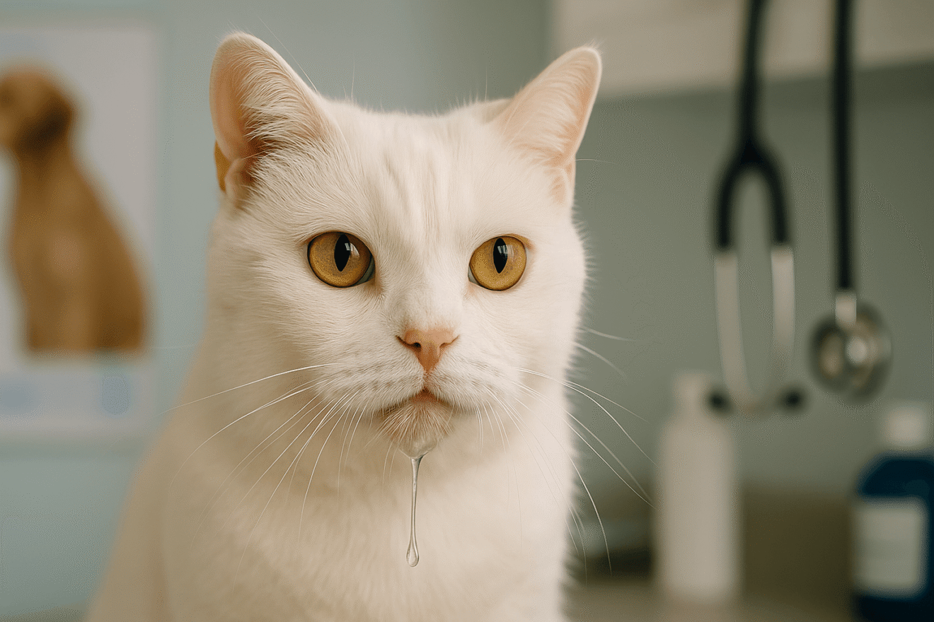 Chat Qui Bave : Causes Possibles Et Solutions.