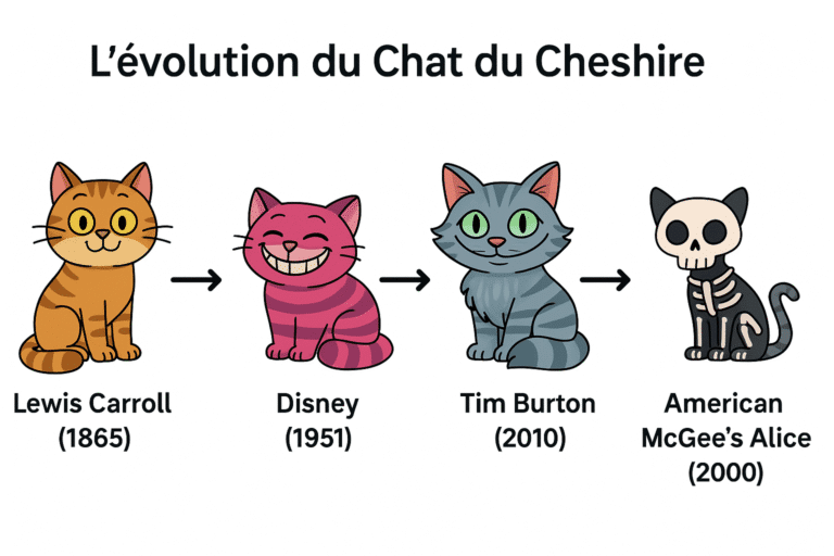 Chat Alice Au Pays Des Merveilles : l'Histoire Du Sourire Magique